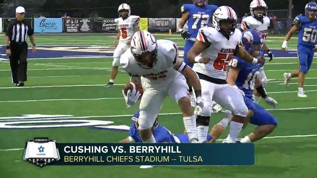 FNL Week 3 Cushing vs. Berryhill Highlights - YouTube