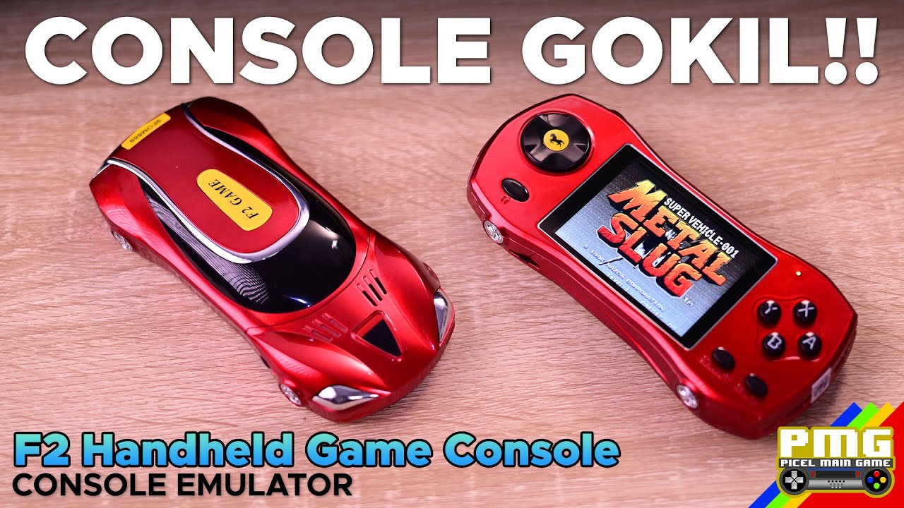 Console Emulator bentuk mobil-mobilan?! - F2 Handheld Game Console ...