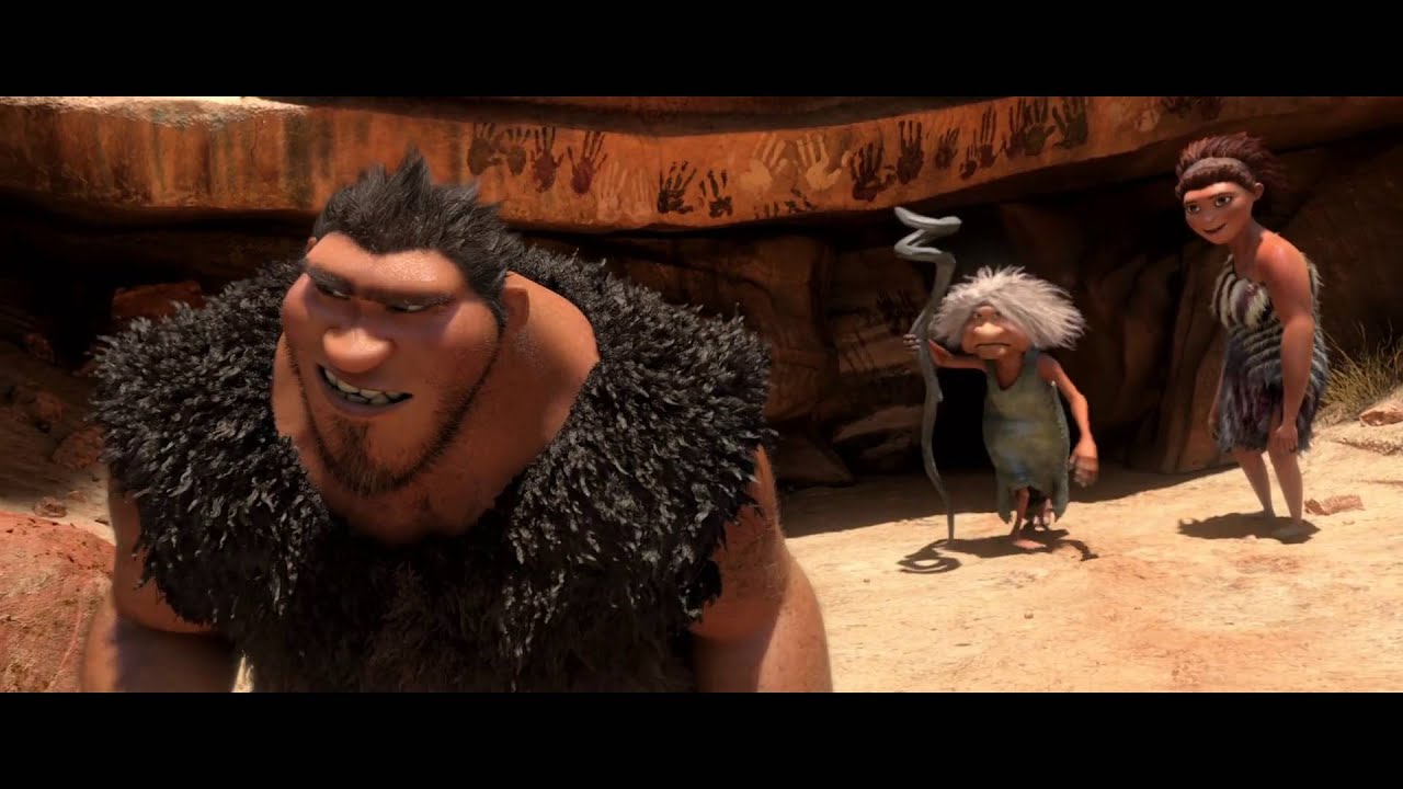 Who's Hungry? [Best Scene]-The Croods. (Full-HD) - YouTube