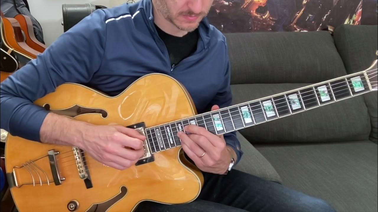 Practice #7 C Diminished Triads - 4 string sets (with TAB) - YouTube