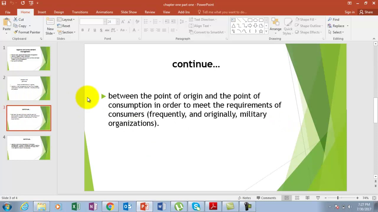 Logistics and Procurement 01 - YouTube