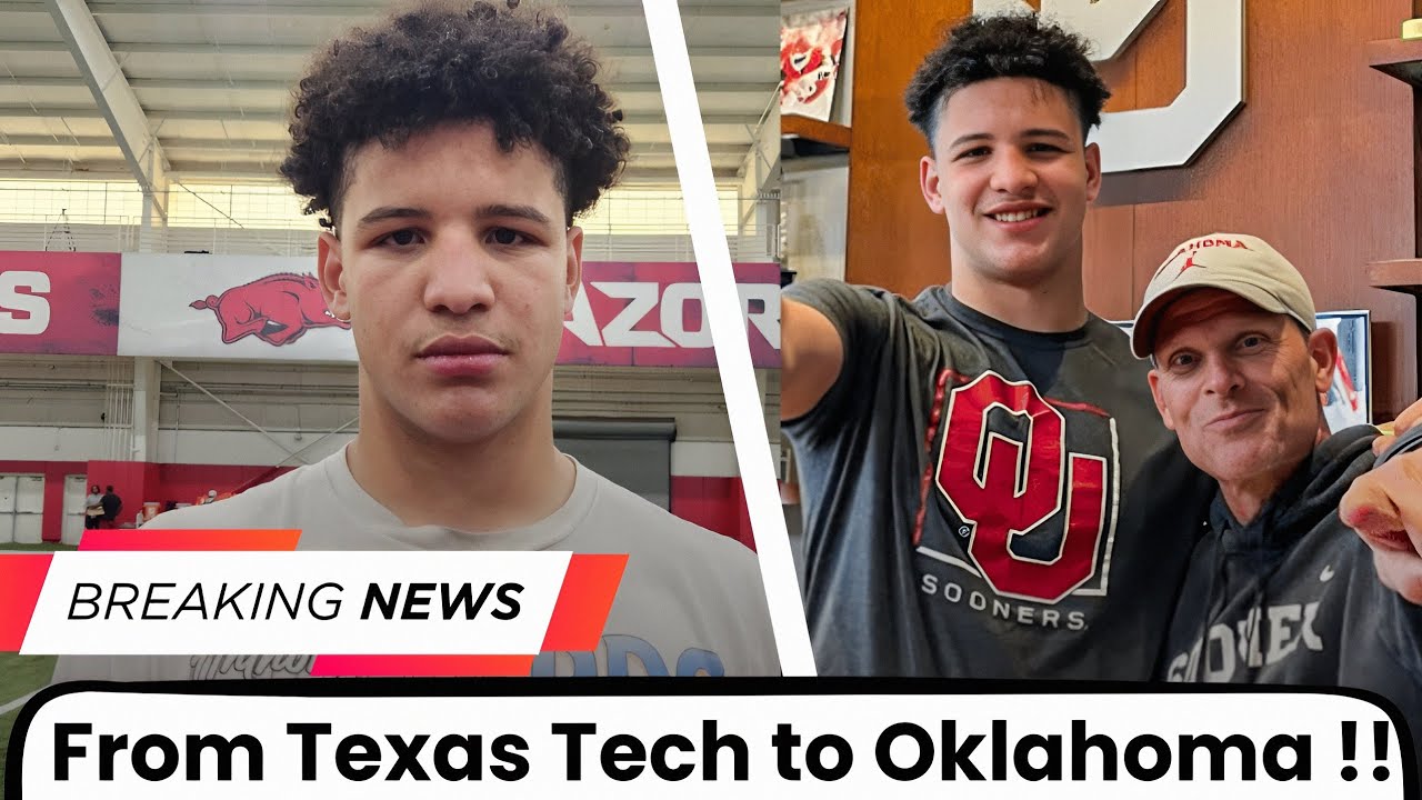 "OMG😳!" Five-Star OT Cooper Hackett Flips From Texas Tech to Oklahoma ...