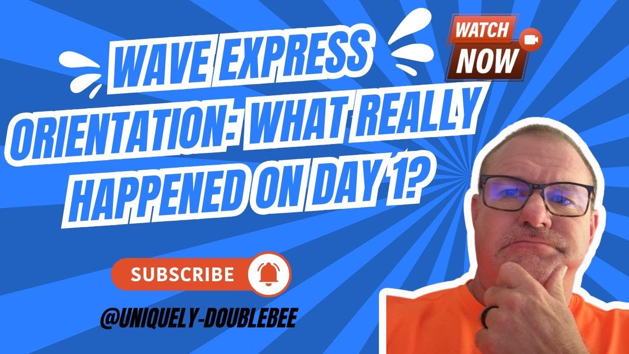 WAVE EXPRESS Orientation: What REALLY Happened on Day 1?#UniquelyDOUBLEBEE #WAVEEXPRESS # ...