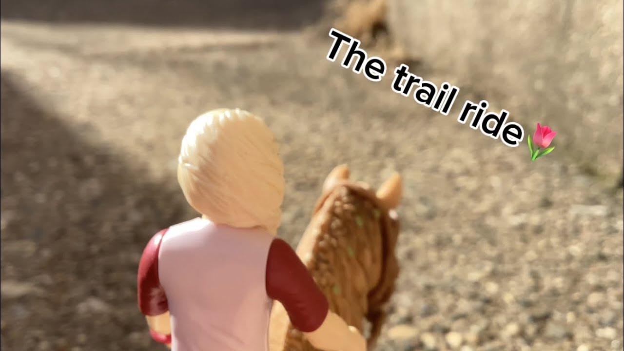 The trail ride🌷🎉💖 #schleich #horses - YouTube