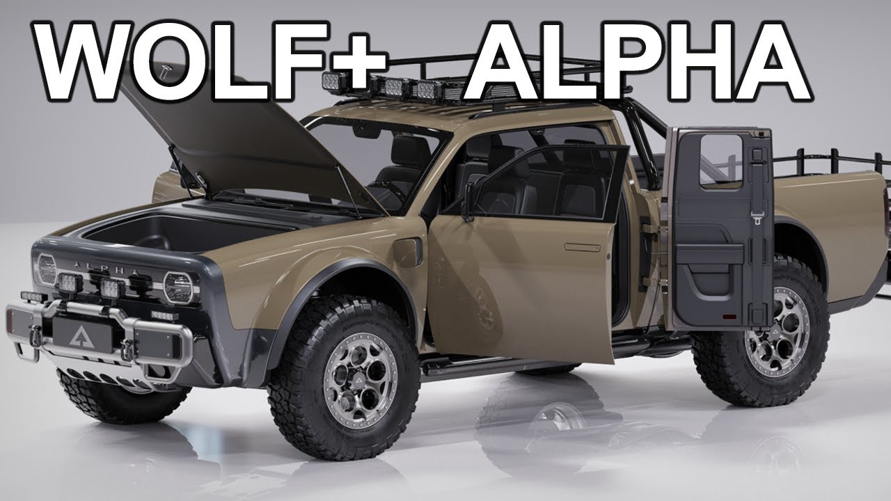 ALPHA - WOLF+ ELECTRIC TRUCK - EV - Alpha Motors Corporation - YouTube