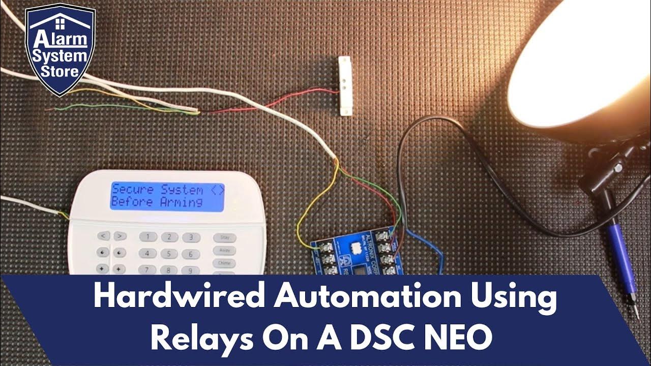 Using DSC NEO PGM's To Operate Relays For Old School Hardwired ...