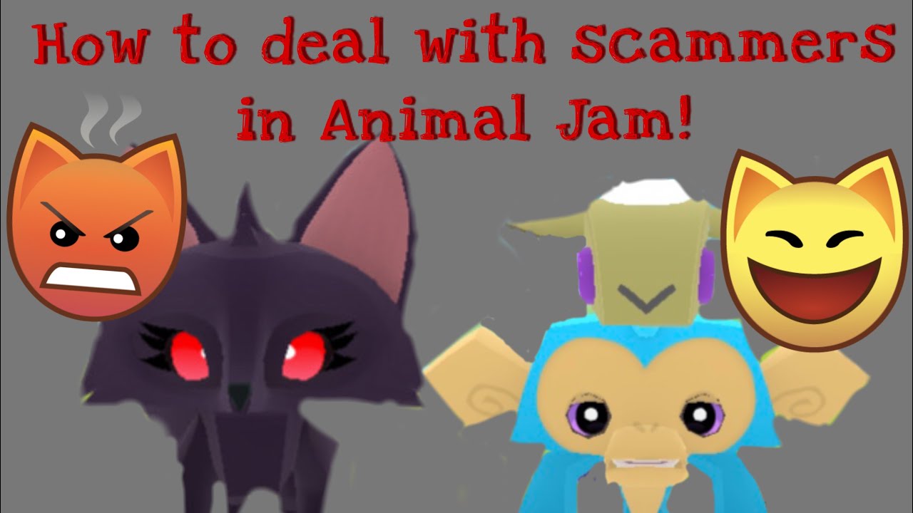 How to deal with scammers in Animal Jam! - YouTube