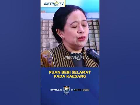 Kaesang Jadi Ketum PSI, Puan Beri Ucapan Selamat #shorts - YouTube