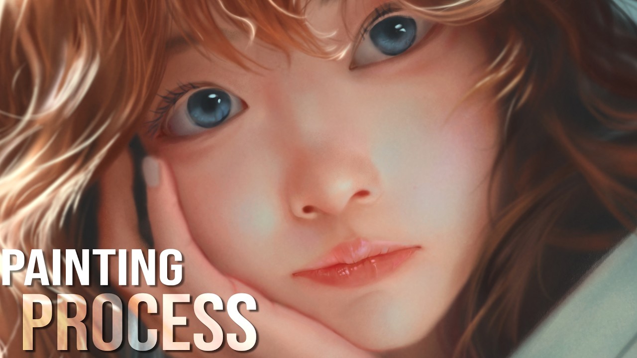 Digital painting process - Diffused light study (25/10/2024) - YouTube