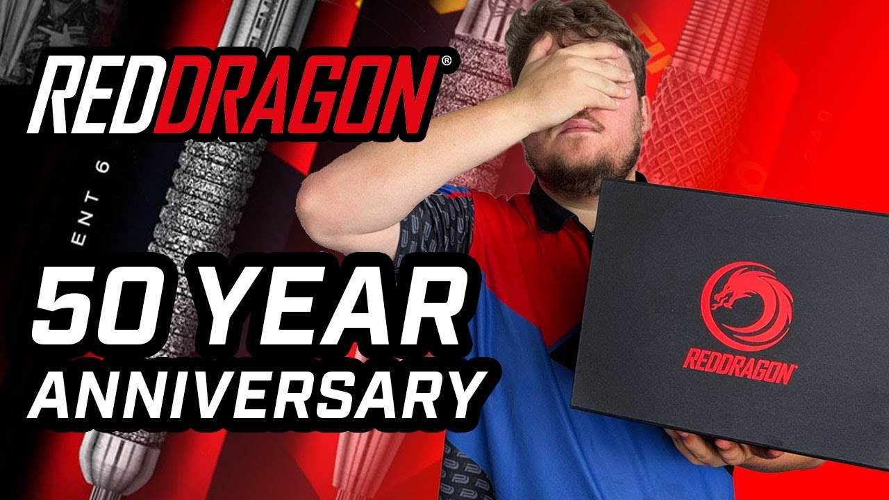 Blind Unboxing of the Red Dragon 50 Year Anniversary Darts - YouTube