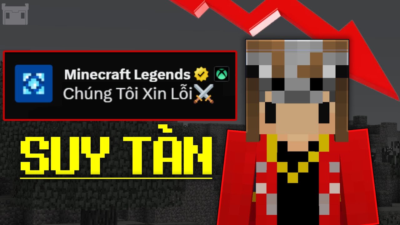 Sự SỤP ĐỔ Của Minecraft Legends - YouTube