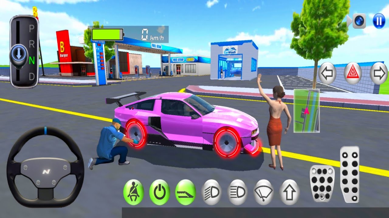 Super Modern car Service station Drive 03 | 3D Driving Class Game ...