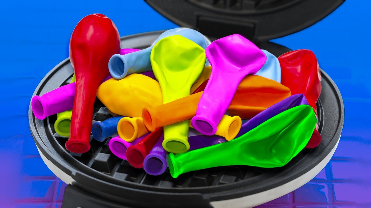 Satisfying And Colorful Balloon DIY Crafts || Pop It Ideas And Funny ...