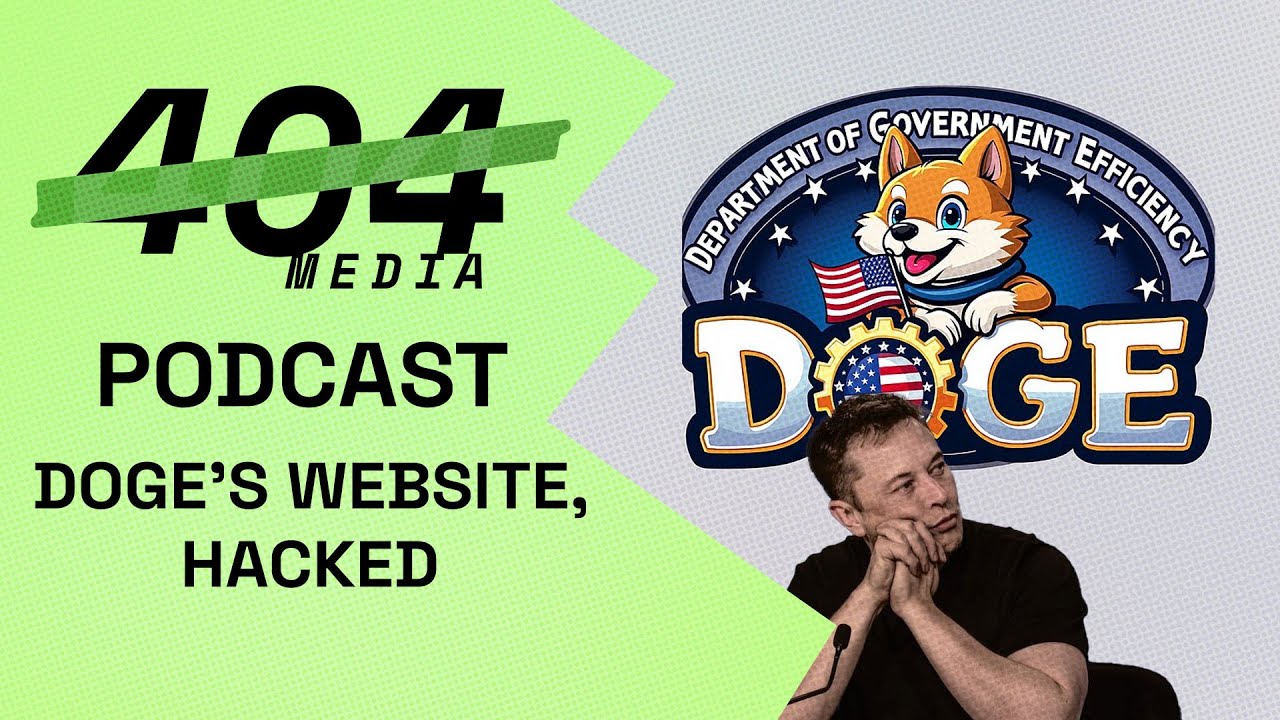 DOGE's Website, Hacked - YouTube