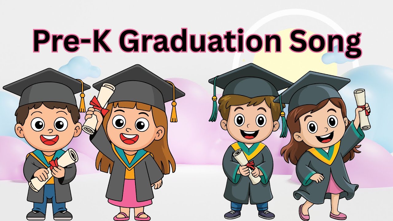 Pre-K Graduation Song | Growing Up Together | Kindergarten | Version 3 ...