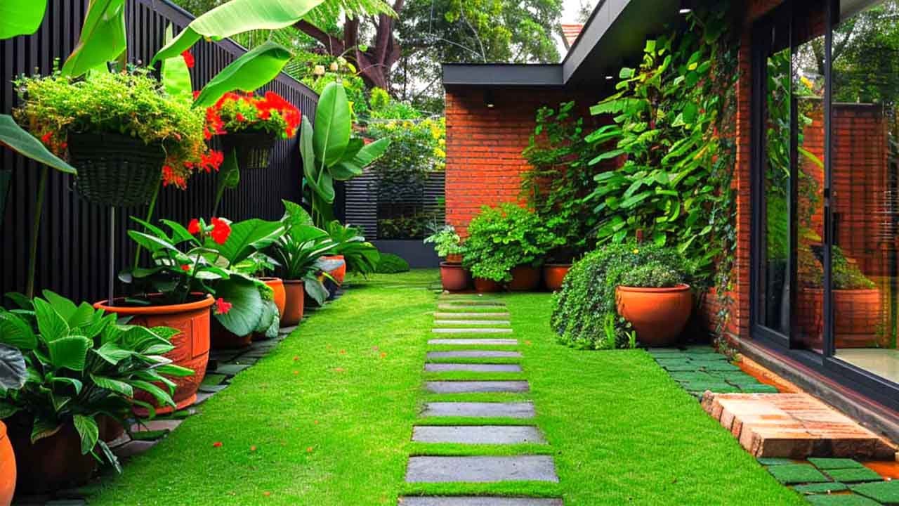 Small Lush Garden Ideas 🌿 | Transform Your Backyard into a Modern ...
