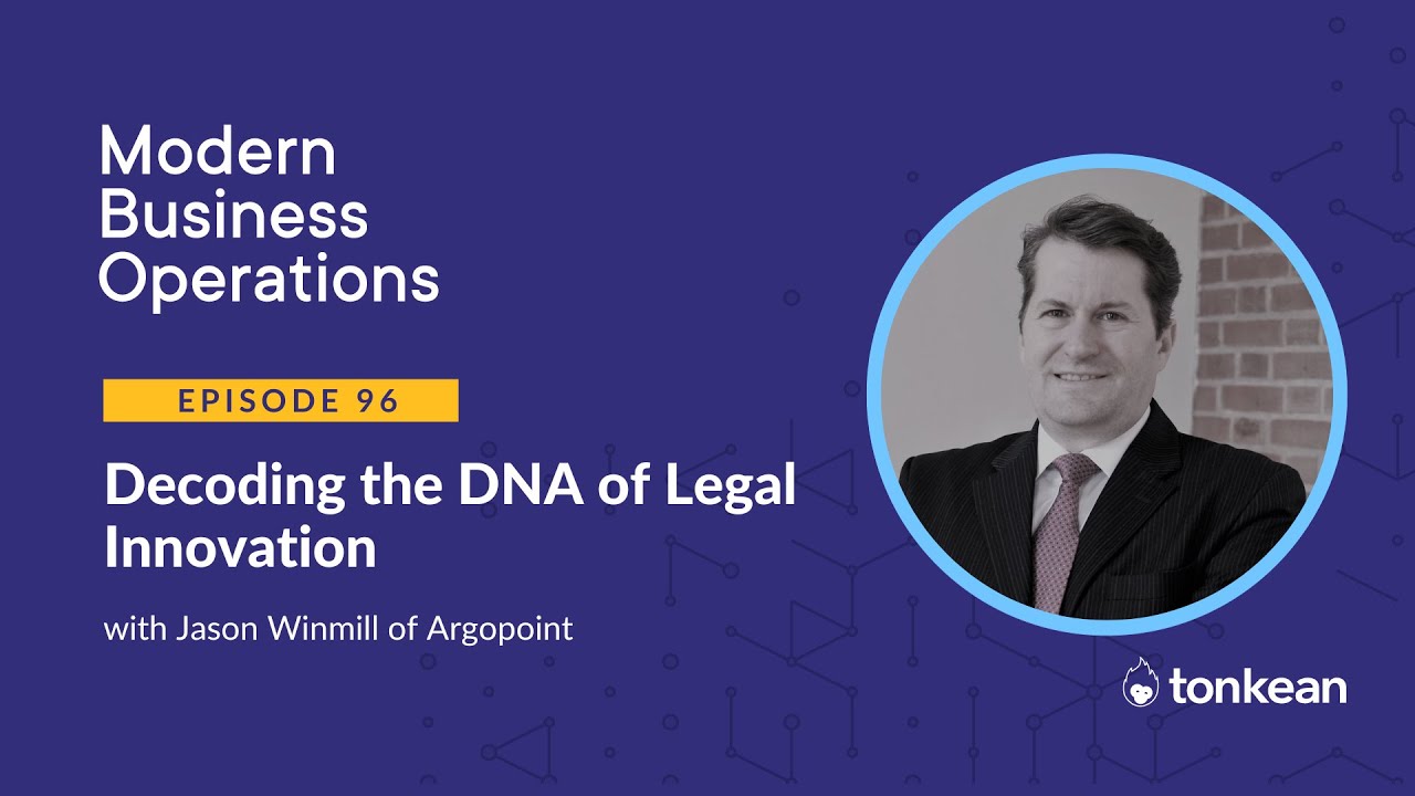 Decoding the DNA of Legal Innovation with Jason Winmill - YouTube