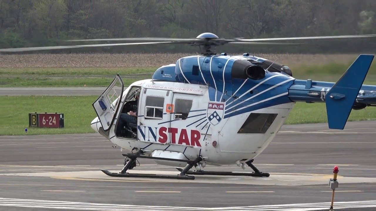 Penn Star Helicopter Start Up, Run Up. Sorry he didn't depart ...