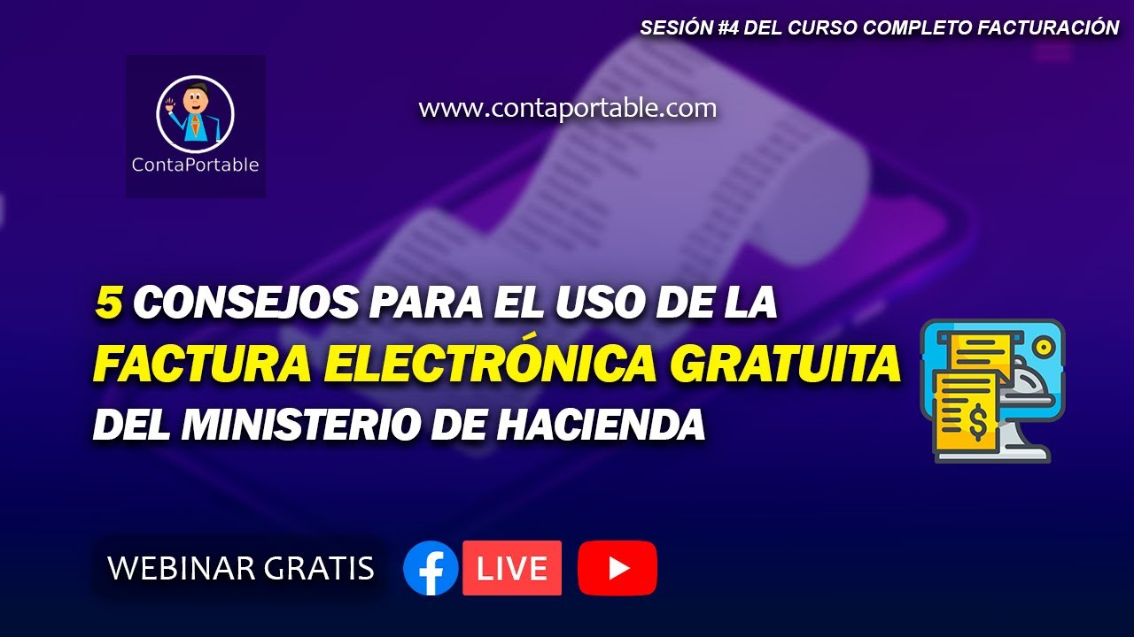 5 consejos para el uso de la factura electrónica gratuita del ...