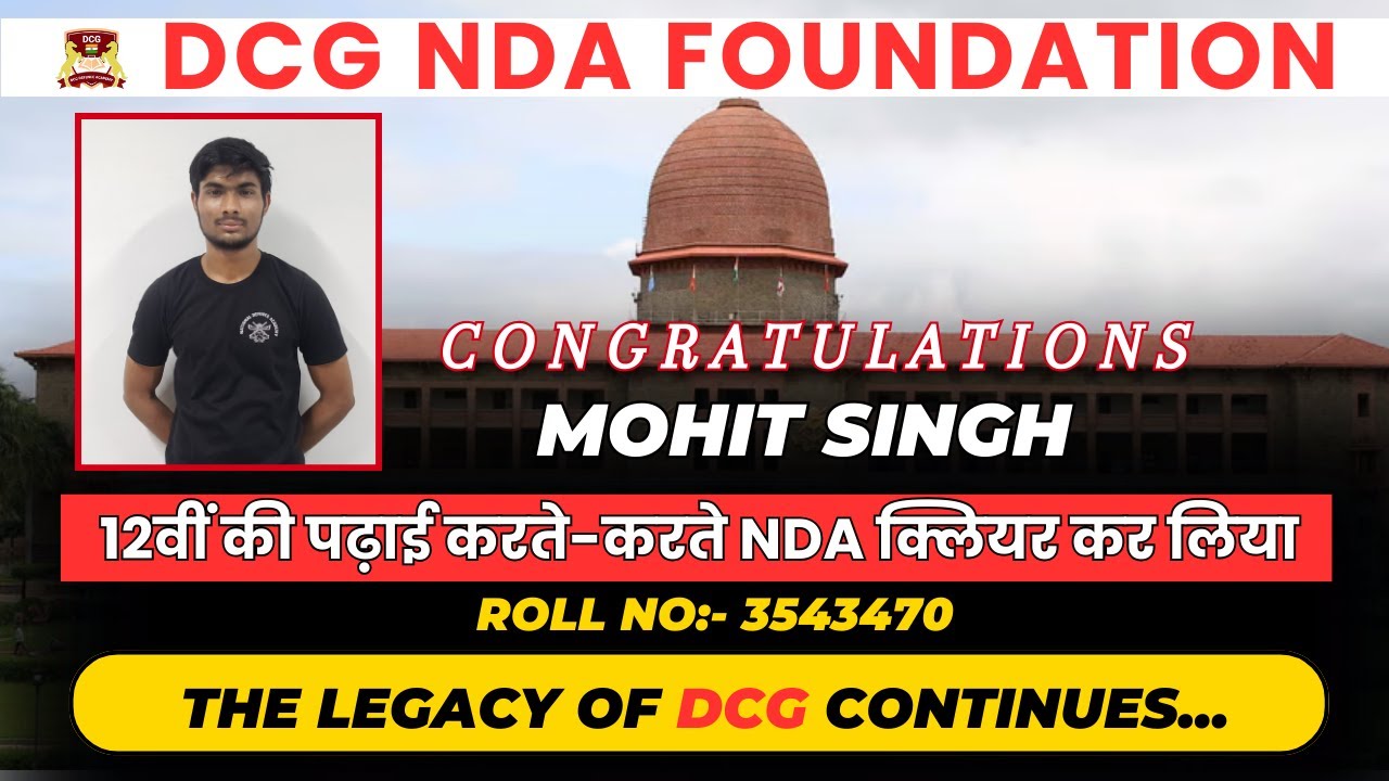 Classroom To Command: The Inspiring Journey To Nda Success | Foundation ...