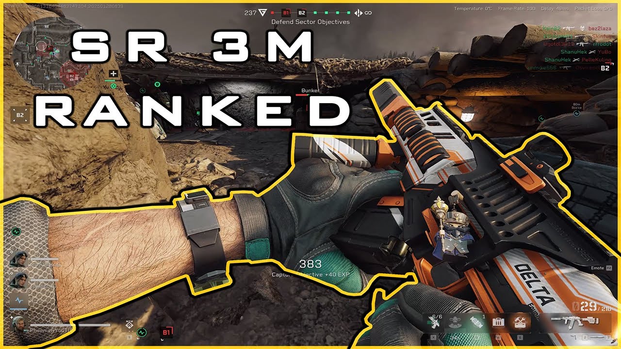 Delta Force SR 3M Best Loadout | Ranked Gameplay ( NO COMMANTARY ) - YouTube