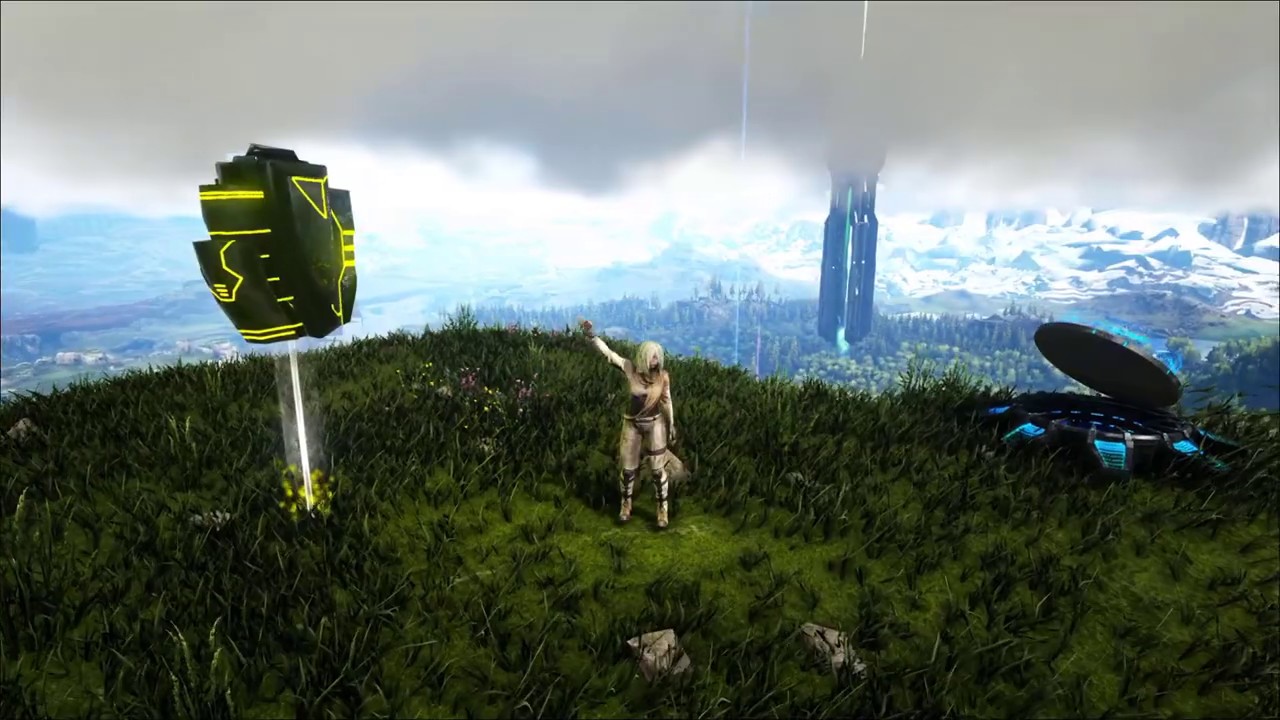 ARK Survival Evolved - Fun with Tek Jump Pads Episode 3 - YouTube