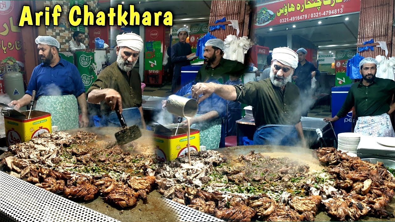 Hidden gem in the heart of lahore/arif chatkhara/street food pakistan ...