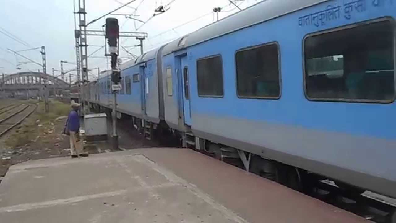 Newly LHBFIED 12277 HWH PURI SHATABDI EXPRESS depating Howrah JN - YouTube