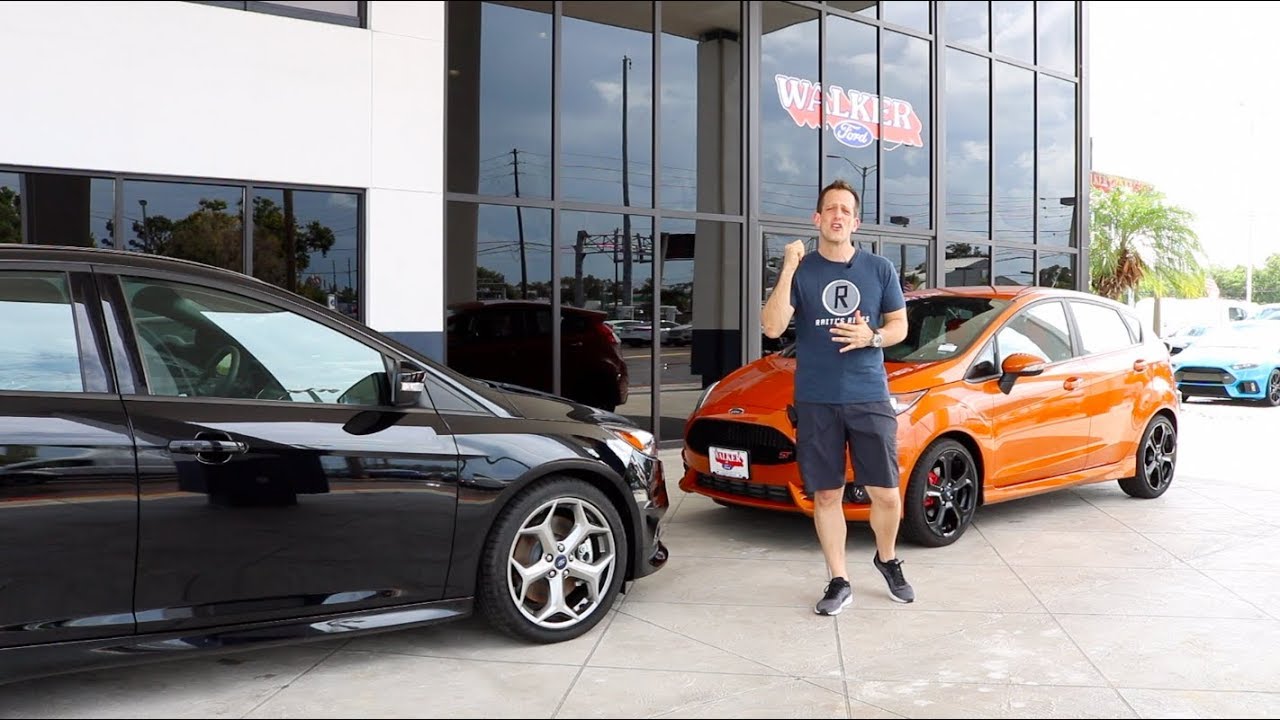 2018 Focus ST vs Fiesta ST - Which Ford HOT HATCH comes out on top ...