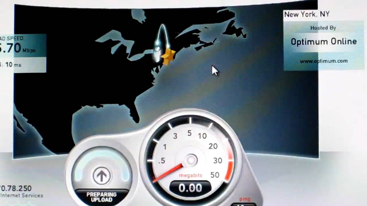 Verizon Fios Internet 25/25 Speedtest - YouTube
