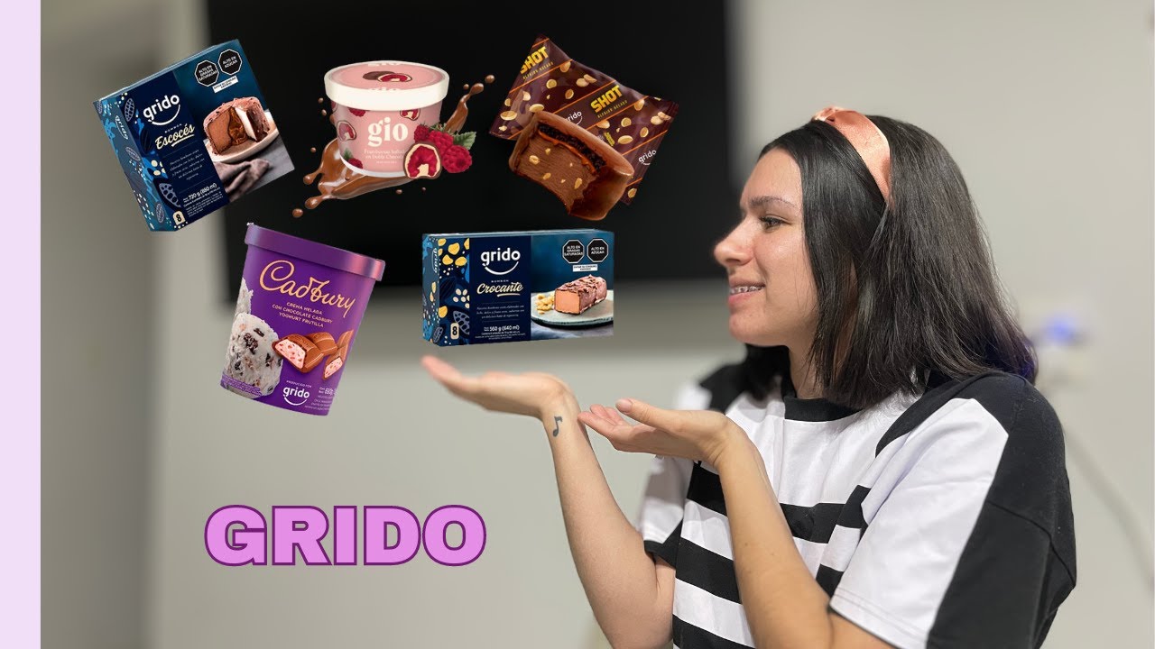 Probando los postres helado de GRIDO - Son realmente ricos? - YouTube
