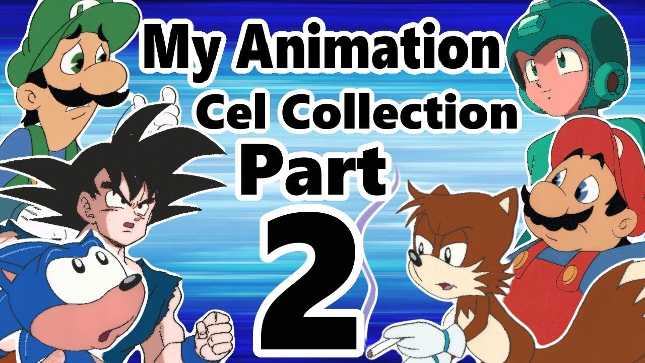 My Animation Cel Collection Part 2 - YouTube