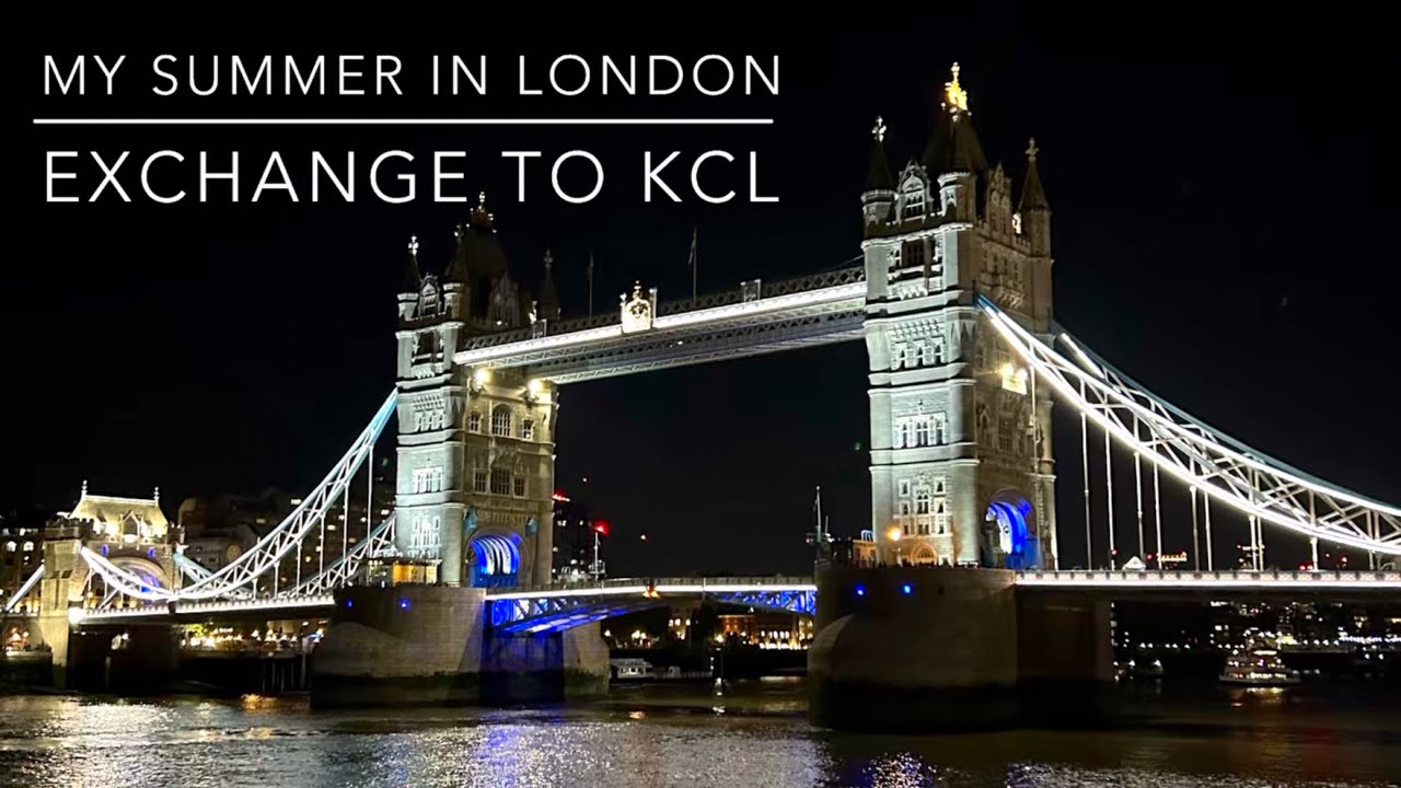 My Summer in London | 영국 교환 | KCL Summer School - YouTube