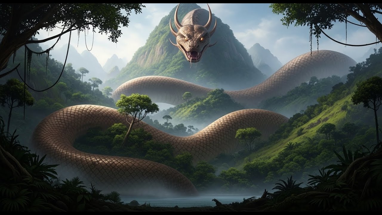 A Man Alone Surviving with a Wolf: Epic Forest Adventure + Giant Python ...