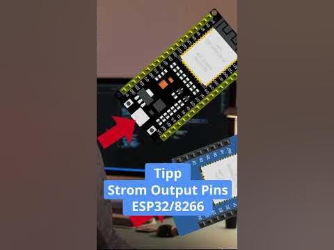 ESP32 Stromversorgung Nr. 4 Tipp Output #arduino #esp32 #esp8266 #diy - YouTube