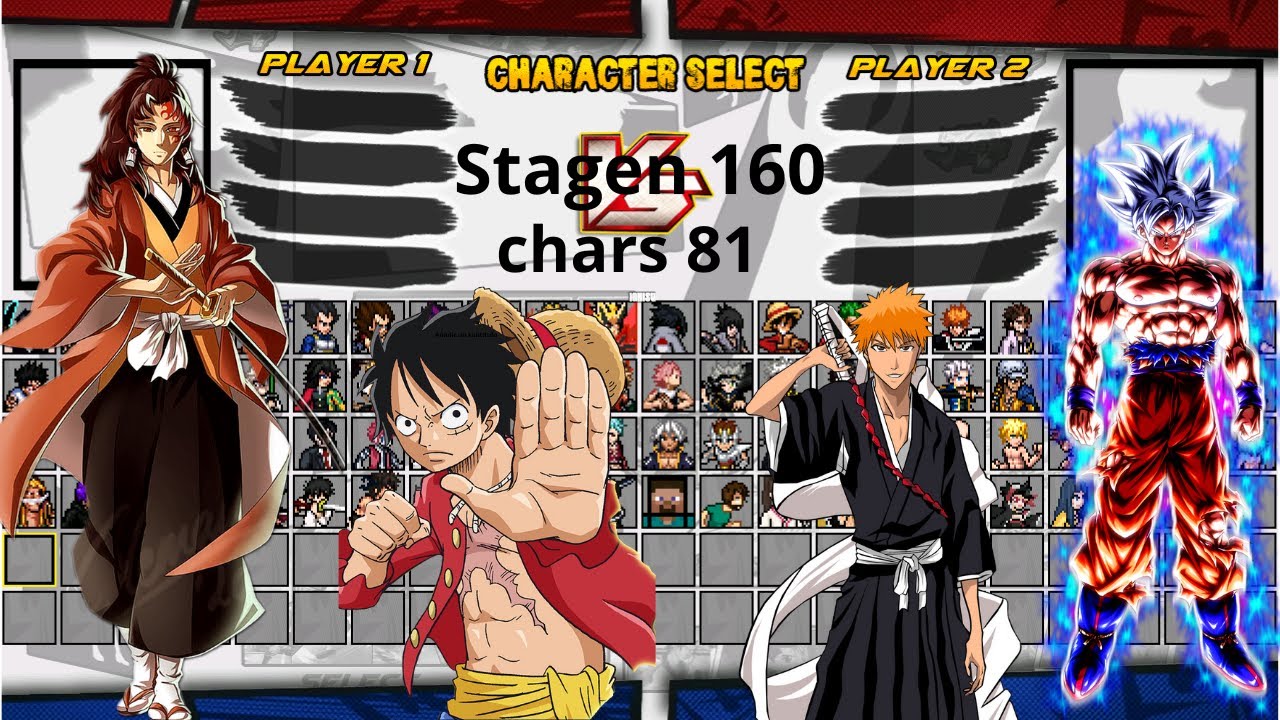 juego de J-Stars Victory VS (Screenpack Mugen DirectX) - YouTube