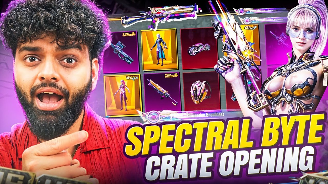 PP BIZON or PP DISASTER?! 💀 SPECTRAL BYTE Crate Opening with 0 UC Luck ...