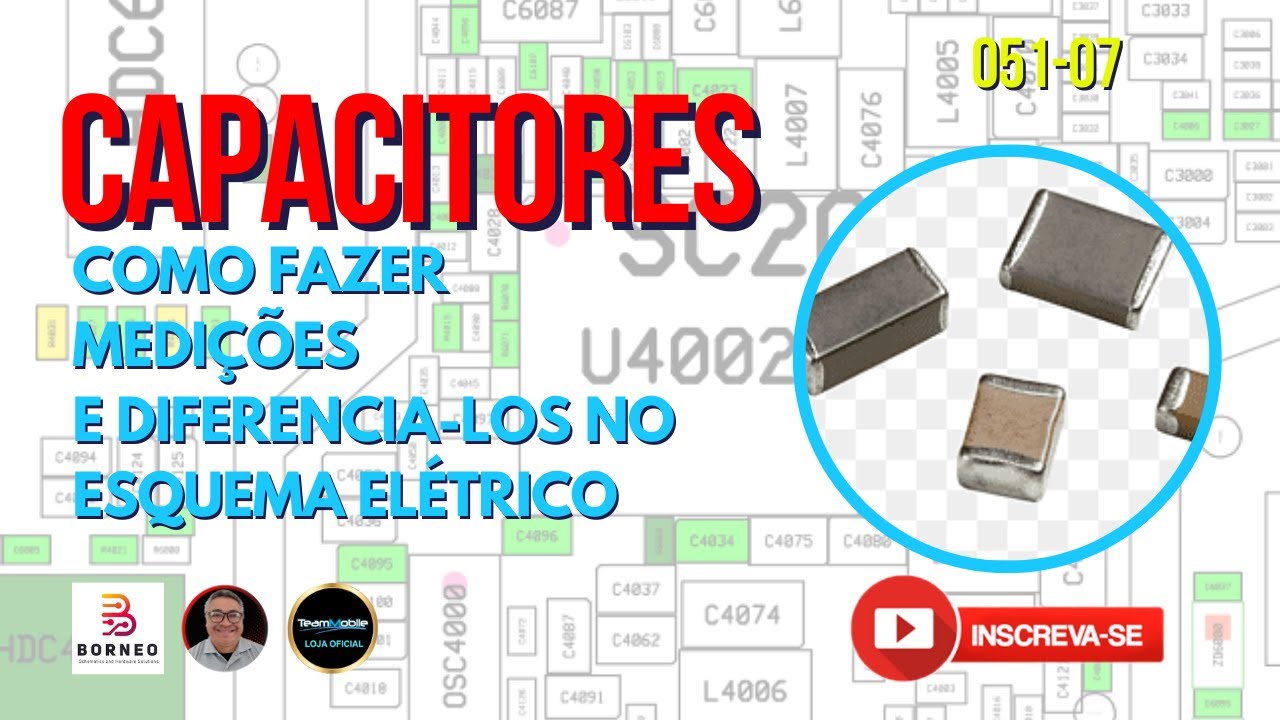 Como FAZER MEDIÇÕES e diferenciar CAPACITORES no esquema elétrico ...