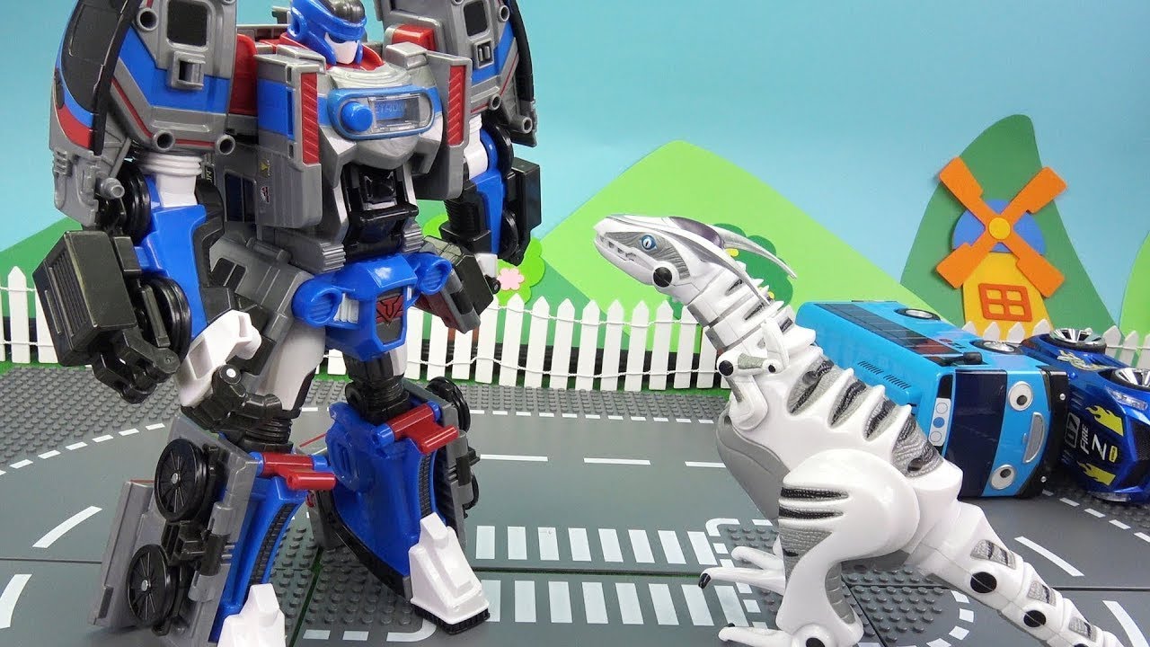 우주에서 떨어진 로봇공룡을 막아줘! 지하철 로봇 또봇 애슬론 메트론~ Tobot Athlon Metron 뽀로로 장난감 애니 ...