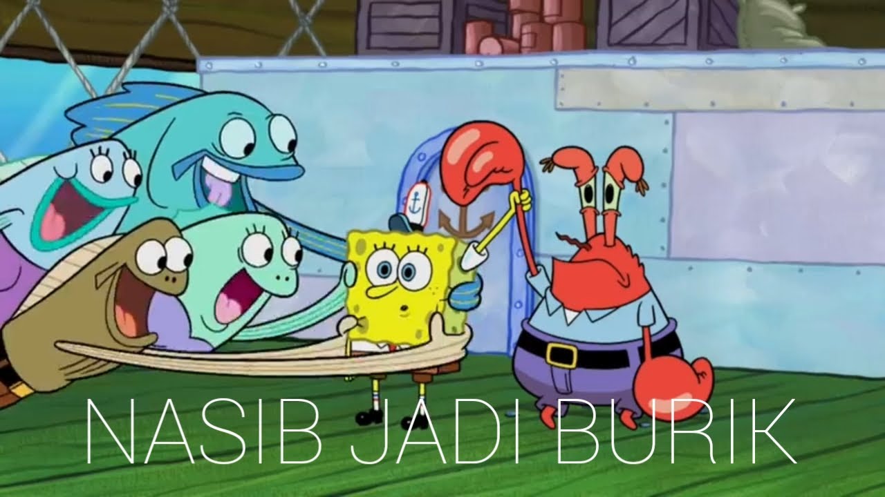 NASIB jadi BURIK meme SpongeBob - YouTube