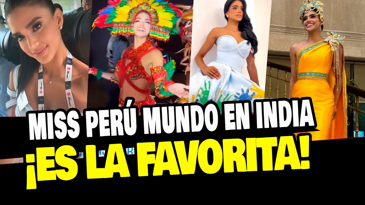MISS PERÚ MUNDO: LUCIA ARELLANOS BRILLA EN LA INDIA Y ES UNA DE LAS ...