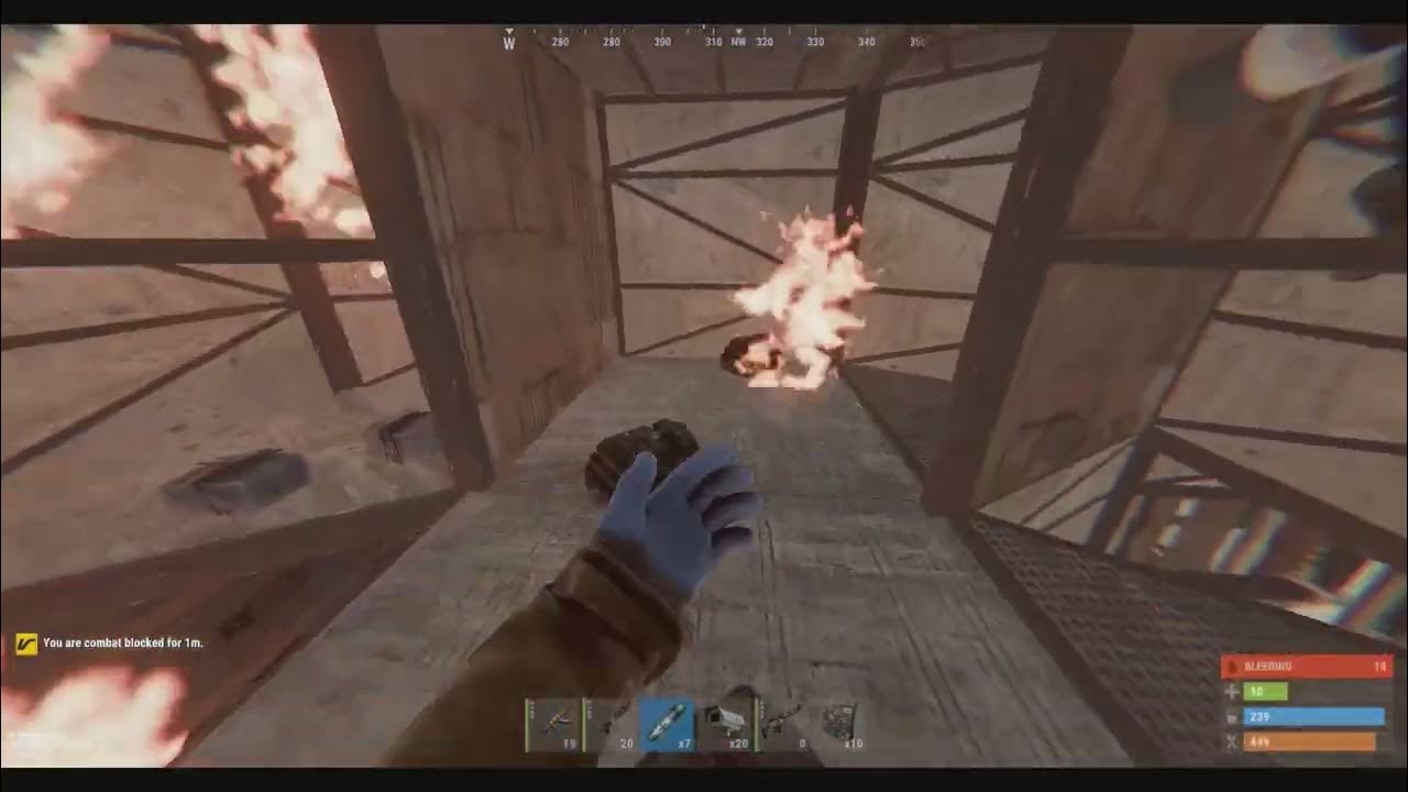 Dominating Raid Sim 😈😈 - Rust Montage - YouTube