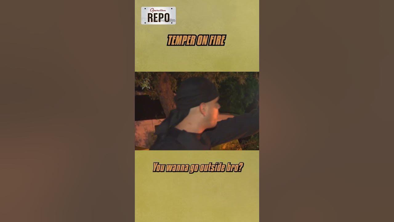 Gang Members Try Lighting up Their Blowtorch in the Middle of Their Car Repossession - YouTube