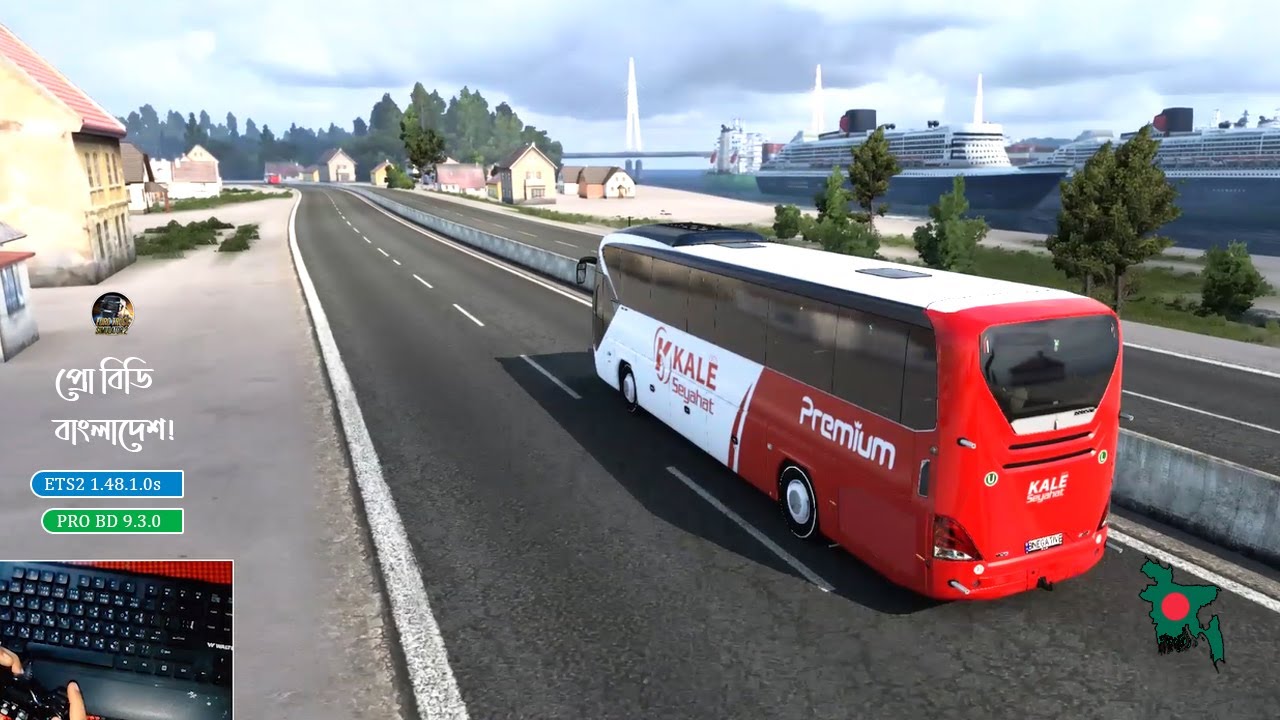 Pro BD Map Necolian Bus | Euro Truck Simulator | ETS2 Gameplay #64 ...