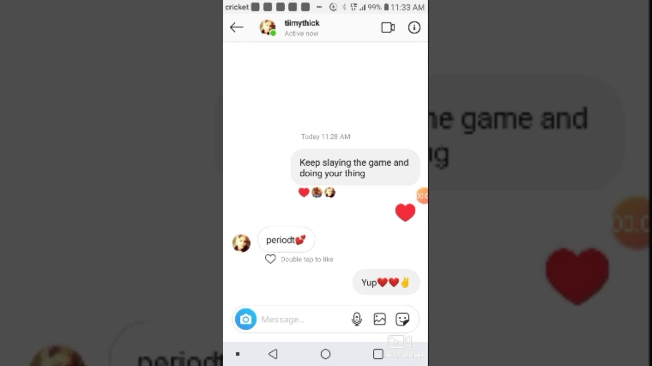Timmy thick started following me proof - YouTube