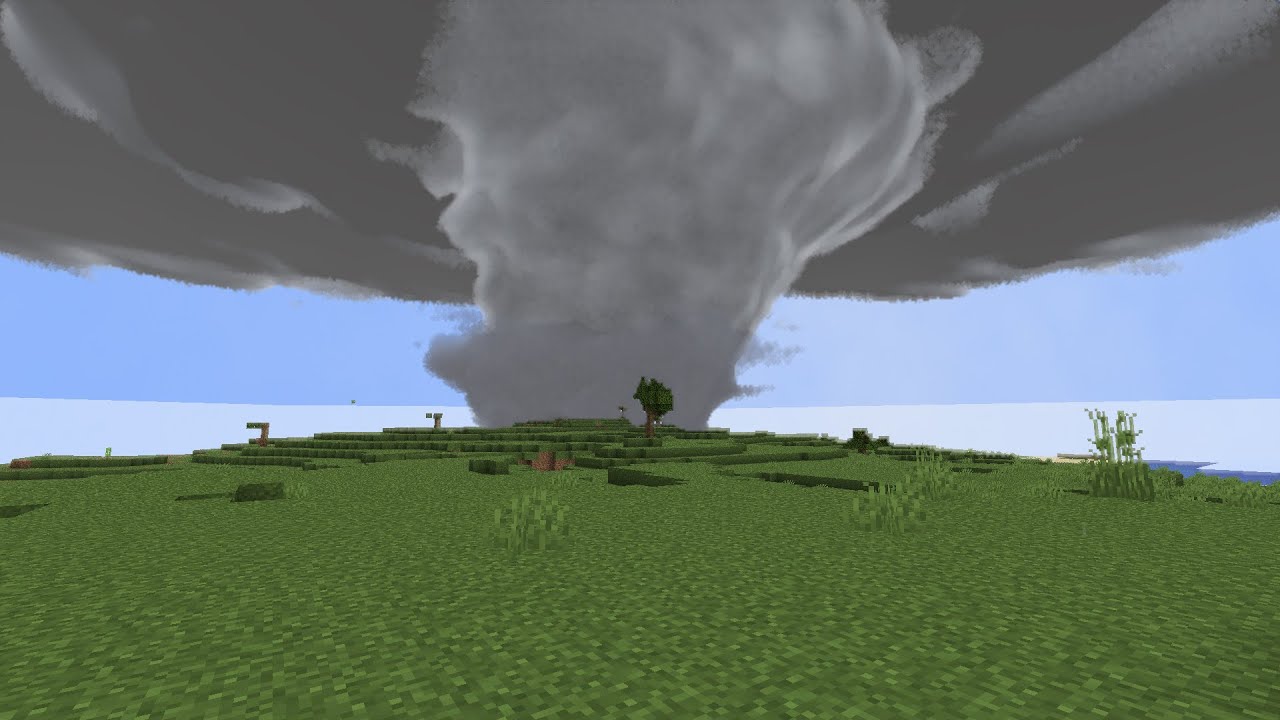 Minecraft tornado survival ep 1 - YouTube