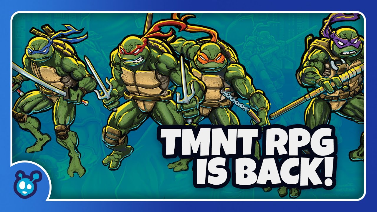 Teenage Mutant Ninja Turtles RPG is BACK!!! - YouTube