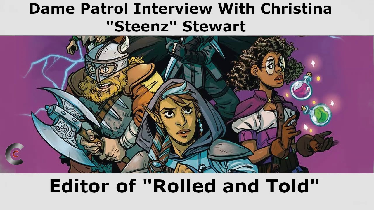 Dame Patrol - An Interview with Christina "Steenz" Stewart - YouTube