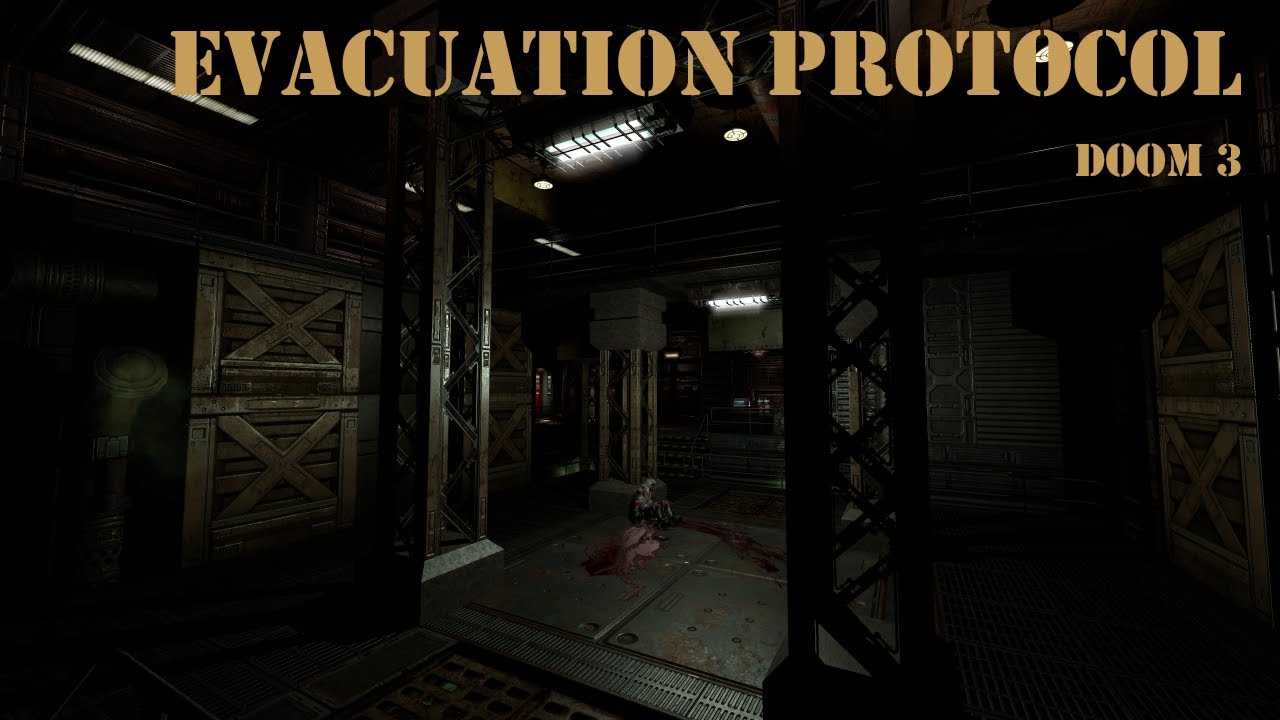Doom 3 - Evacuation Protocol - YouTube