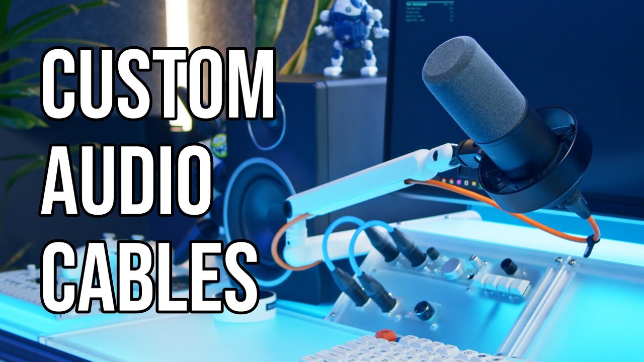 New Mic and Making Custom Cables - YouTube